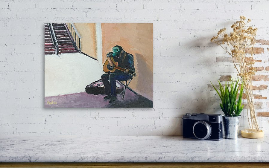 Original one-of-a-kind oil-on-canvas hand-made artworks by Ashu Shendé ...
